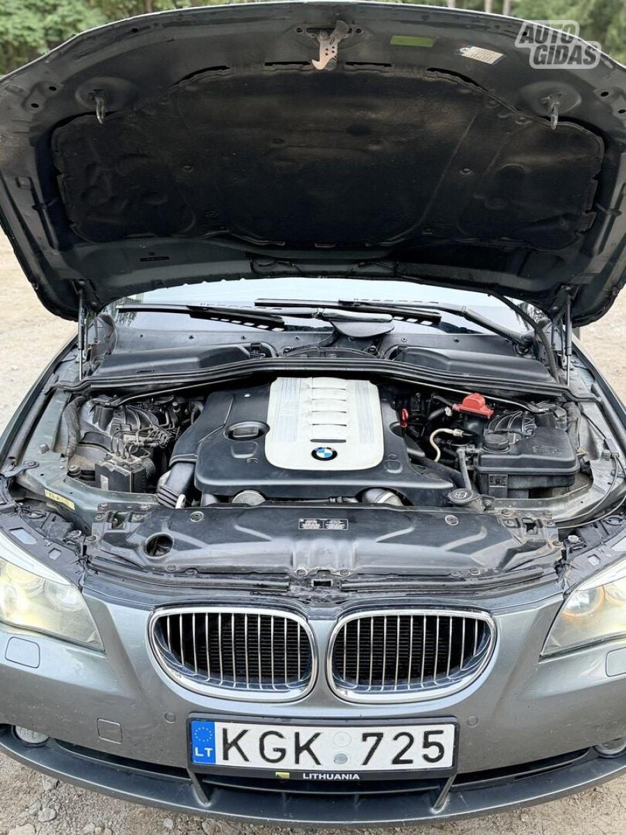 Pelēks BMW 530 2006 Kauņa, ar dzinēja tilpumu 2.50 L un nobraukumu 340 tūkst. km par 2590 €, foto 24 vietnē AUTOMOTO.COM.LV