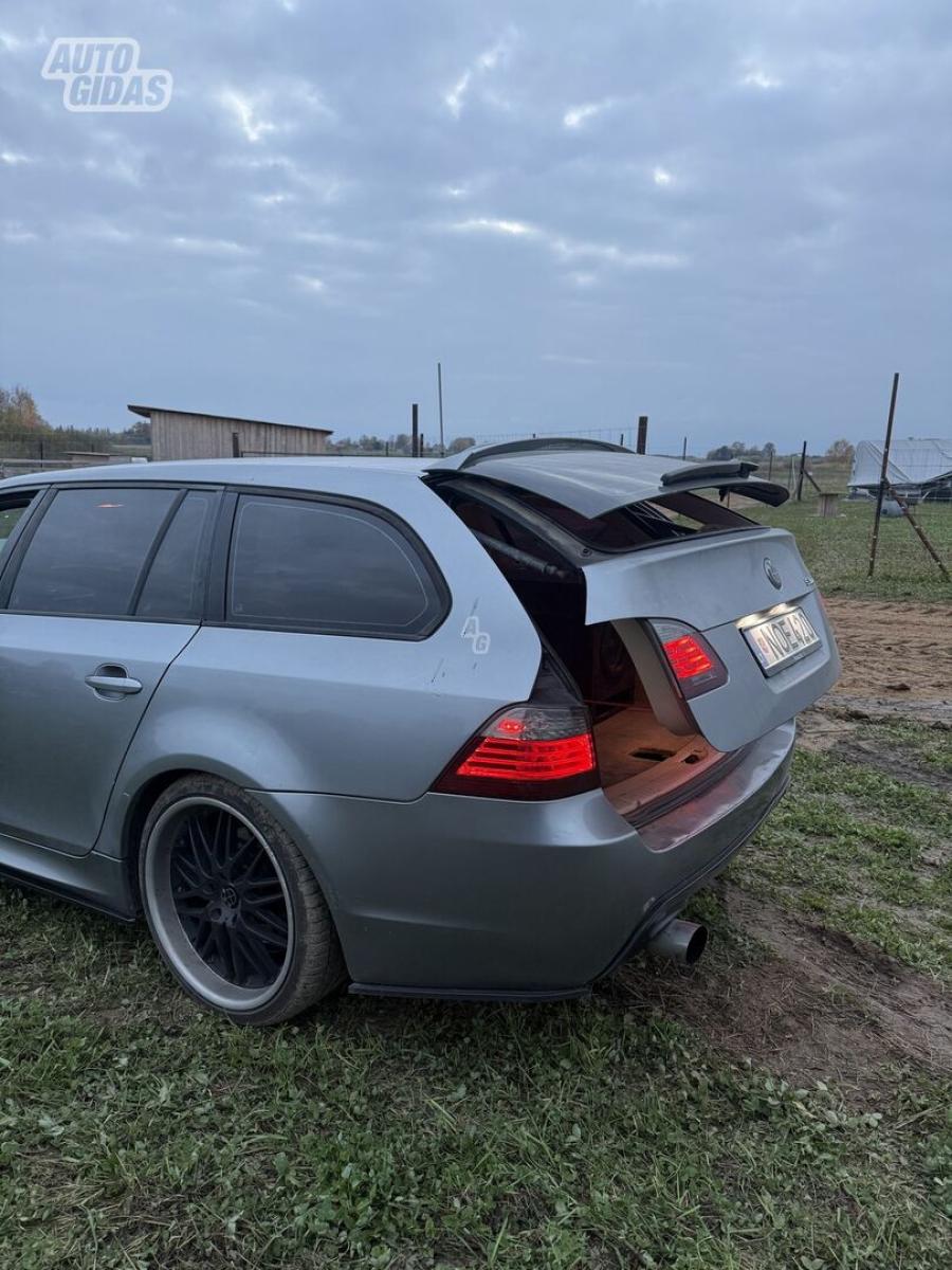 Grey BMW 530 2006 in Mazeikiai, with an engine capacity of 3.00 L and mileage of 345 thousand km for 4020 €, photo 3 on AUTOMOTO.COM.LV