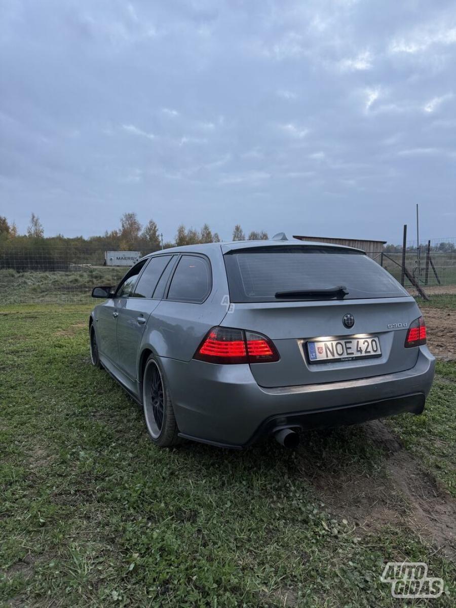 Grey BMW 530 2006 in Mazeikiai, with an engine capacity of 3.00 L and mileage of 345 thousand km for 4020 €, photo 4 on AUTOMOTO.COM.LV