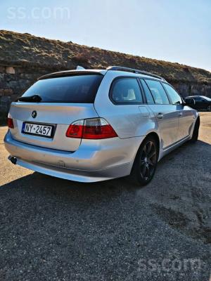 Grey BMW 530 2007 in Aizkraukle, with an engine capacity of 3.00 L and mileage of 290 thousand km for 4100 €, photo 2 on AUTOMOTO.COM.LV