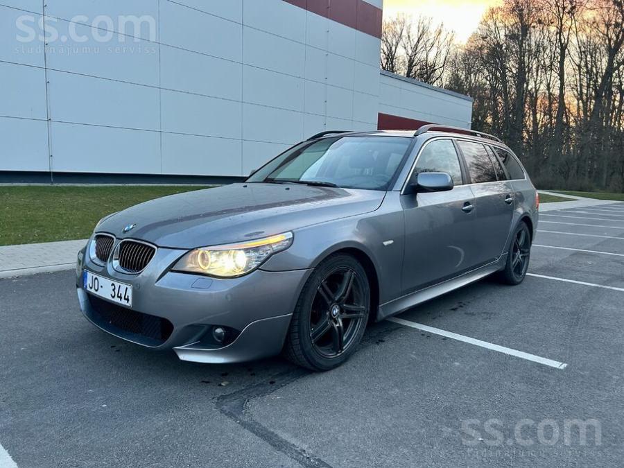 Grey BMW 530 2007 in Riga, with an engine capacity of 3.00 L and mileage of 280 thousand km for 1450 €, photo 1 on AUTOMOTO.COM.LV