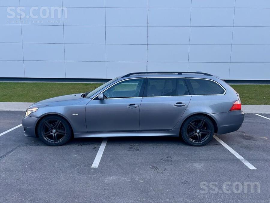 Grey BMW 530 2007 in Riga, with an engine capacity of 3.00 L and mileage of 280 thousand km for 1450 €, photo 2 on AUTOMOTO.COM.LV