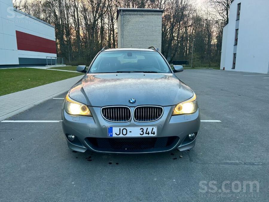 Grey BMW 530 2007 in Riga, with an engine capacity of 3.00 L and mileage of 280 thousand km for 1450 €, photo 5 on AUTOMOTO.COM.LV