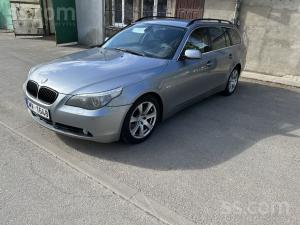 Grey BMW 530 2007 in Daugavpils, with an engine capacity of 3.00 L and mileage of 311 thousand km for 3500 €, photo 1 on AUTOMOTO.COM.LV