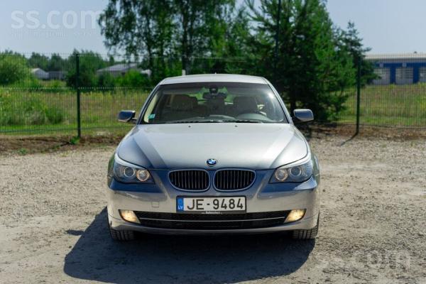 Grey BMW 530 2007 in Riga, with an engine capacity of 3.00 L and mileage of 0 thousand km for 5290 €, photo 2 on AUTOMOTO.COM.LV
