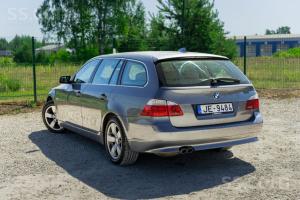 Grey BMW 530 2007 in Riga, with an engine capacity of 3.00 L and mileage of 0 thousand km for 5290 €, photo 6 on AUTOMOTO.COM.LV