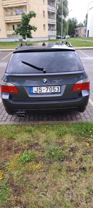 Grey BMW 530 2007 in Riga, with an engine capacity of 3.00 L and mileage of 282 thousand km for 5900 €, photo 2 on AUTOMOTO.COM.LV