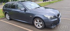 Grey BMW 530 2007 in Riga, with an engine capacity of 3.00 L and mileage of 282 thousand km for 5900 €, photo 8 on AUTOMOTO.COM.LV