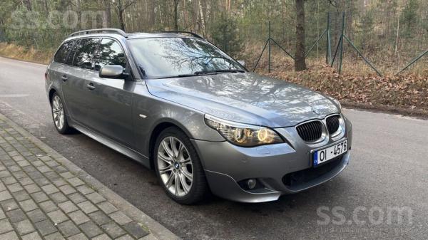 Pelēks BMW 530 2007 Rīga, ar dzinēja tilpumu 3.00 L un nobraukumu 365 tūkst. km par 7200 €, foto 1 vietnē AUTOMOTO.COM.LV