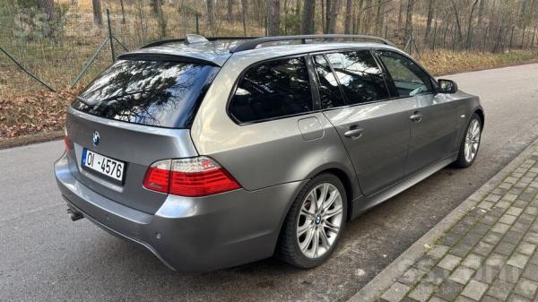 Pelēks BMW 530 2007 Rīga, ar dzinēja tilpumu 3.00 L un nobraukumu 365 tūkst. km par 7200 €, foto 4 vietnē AUTOMOTO.COM.LV