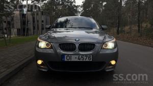 Grey BMW 530 2007 in Riga, with an engine capacity of 3.00 L and mileage of 365 thousand km for 7200 €, photo 8 on AUTOMOTO.COM.LV