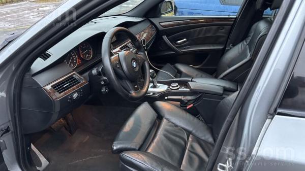 Pelēks BMW 530 2007 Rīga, ar dzinēja tilpumu 3.00 L un nobraukumu 365 tūkst. km par 7200 €, foto 9 vietnē AUTOMOTO.COM.LV