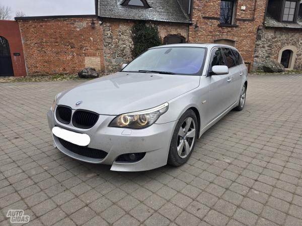 Pelēks BMW 530 2007 Viļņa, ar dzinēja tilpumu 3.00 L un nobraukumu 416 tūkst. km par 3499 €, foto 1 vietnē AUTOMOTO.COM.LV