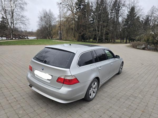 Pelēks BMW 530 2007 Viļņa, ar dzinēja tilpumu 3.00 L un nobraukumu 416 tūkst. km par 3499 €, foto 4 vietnē AUTOMOTO.COM.LV