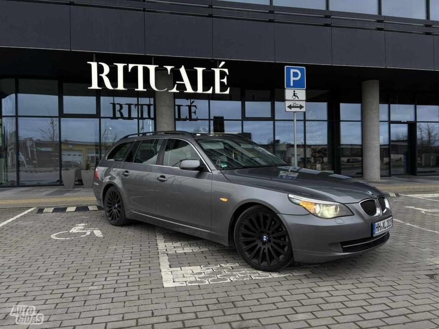 Pelēks BMW 530 2007 Kauņa, ar dzinēja tilpumu 2.50 L un nobraukumu 250 tūkst. km par 3650 €, foto 6 vietnē AUTOMOTO.COM.LV