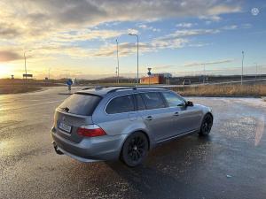 Grey BMW 530 2007 in Panevezys, with an engine capacity of 2.99 L and mileage of 412 thousand km for 3900 €, photo 4 on AUTOMOTO.COM.LV