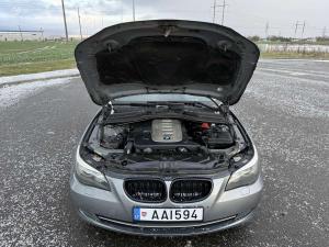 Grey BMW 530 2007 in Panevezys, with an engine capacity of 2.99 L and mileage of 412 thousand km for 3900 €, photo 11 on AUTOMOTO.COM.LV