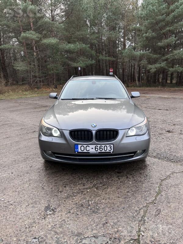 Pelēks BMW 530 2007 Liepāja, ar dzinēja tilpumu 3.00 L un nobraukumu 388 tūkst. km par 5499 €, foto 1 vietnē AUTOMOTO.COM.LV