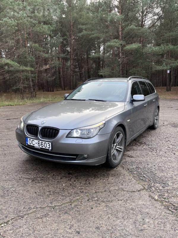 Pelēks BMW 530 2007 Liepāja, ar dzinēja tilpumu 3.00 L un nobraukumu 388 tūkst. km par 5499 €, foto 2 vietnē AUTOMOTO.COM.LV
