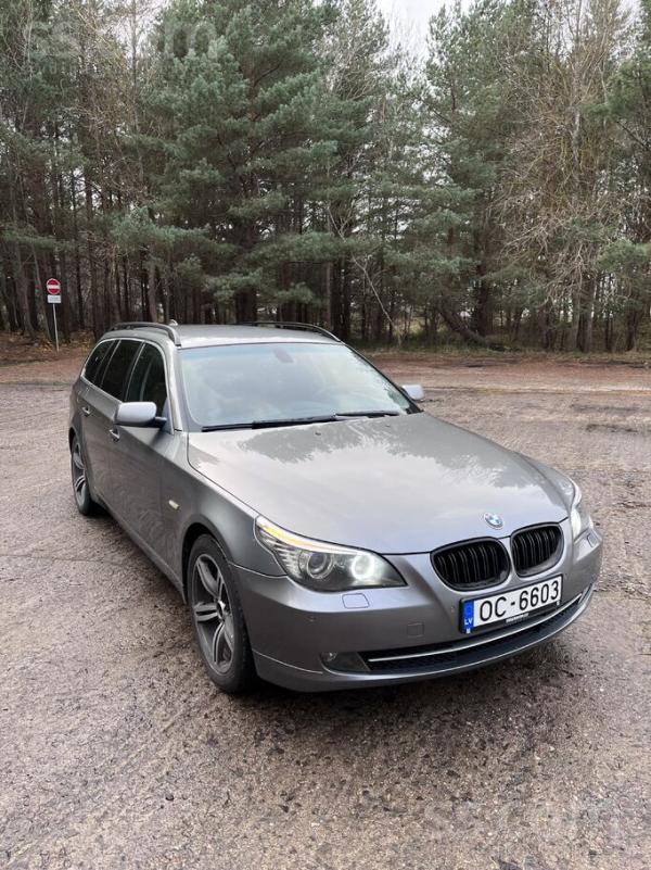 Pelēks BMW 530 2007 Liepāja, ar dzinēja tilpumu 3.00 L un nobraukumu 388 tūkst. km par 5499 €, foto 3 vietnē AUTOMOTO.COM.LV