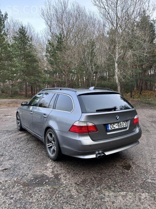 Pelēks BMW 530 2007 Liepāja, ar dzinēja tilpumu 3.00 L un nobraukumu 388 tūkst. km par 5499 €, foto 4 vietnē AUTOMOTO.COM.LV