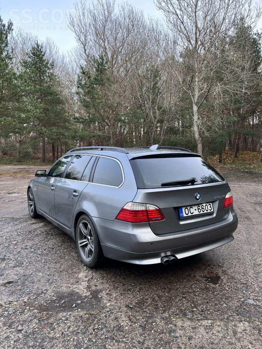 Pelēks BMW 530 2007 Liepāja, ar dzinēja tilpumu 3.00 L un nobraukumu 388 tūkst. km par 5499 €, foto 4 vietnē AUTOMOTO.COM.LV