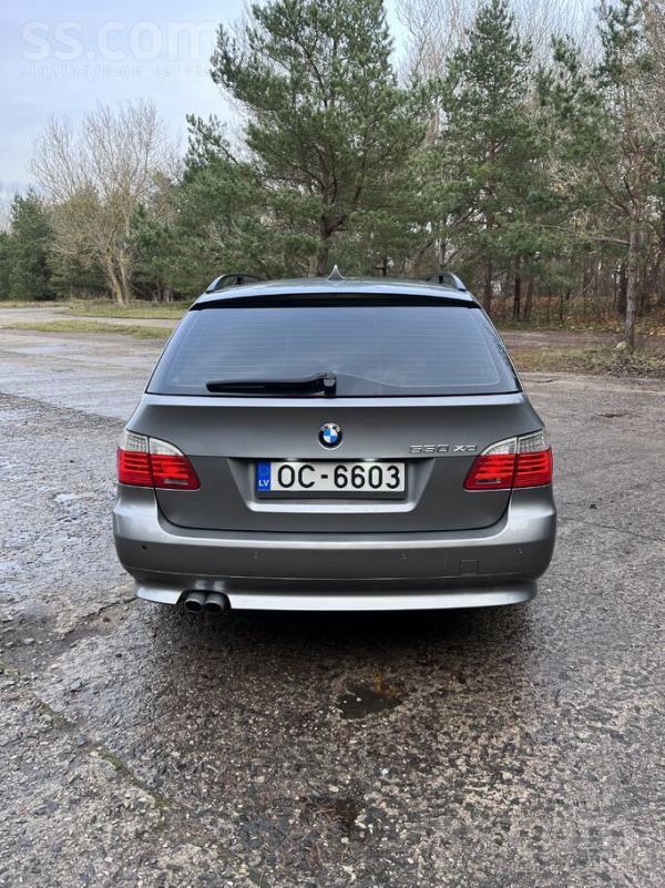 Pelēks BMW 530 2007 Liepāja, ar dzinēja tilpumu 3.00 L un nobraukumu 388 tūkst. km par 5499 €, foto 6 vietnē AUTOMOTO.COM.LV