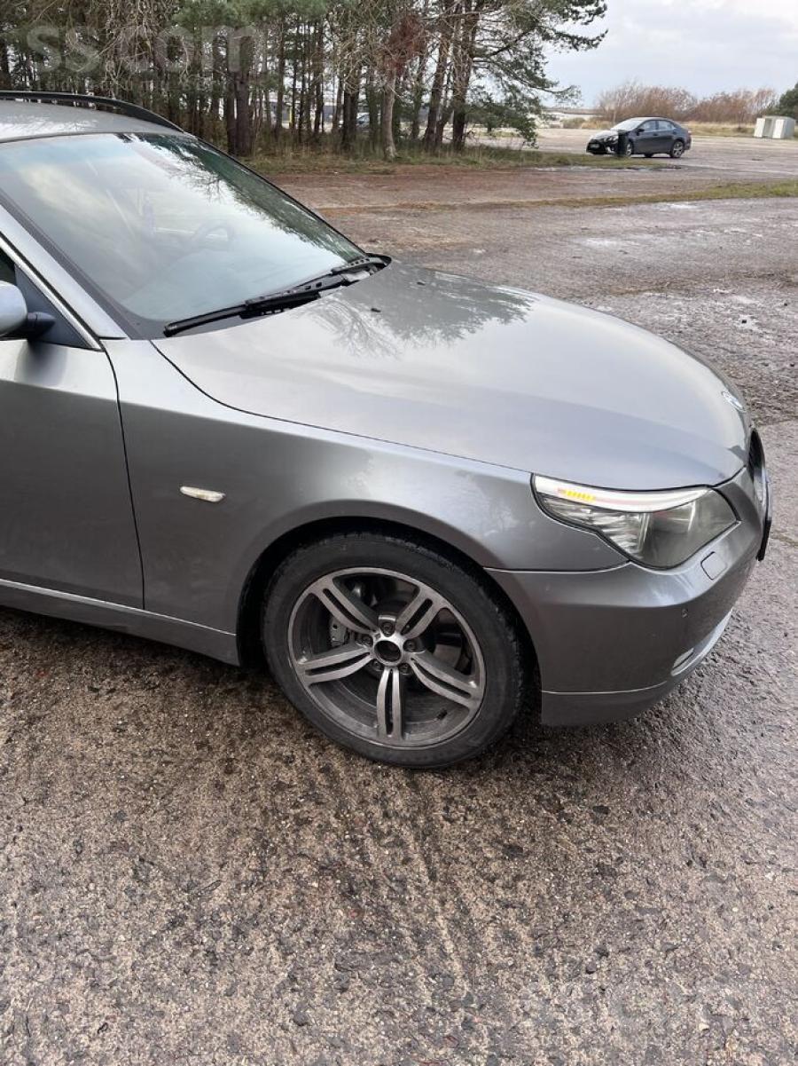 Pelēks BMW 530 2007 Liepāja, ar dzinēja tilpumu 3.00 L un nobraukumu 388 tūkst. km par 5499 €, foto 7 vietnē AUTOMOTO.COM.LV