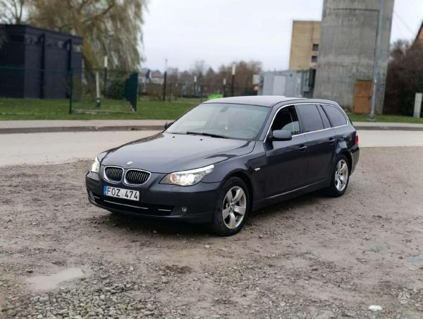 Grey BMW 530 2007 in Kaunas, with an engine capacity of 2.99 L and mileage of 320 thousand km for 3400 €, photo 1 on AUTOMOTO.COM.LV
