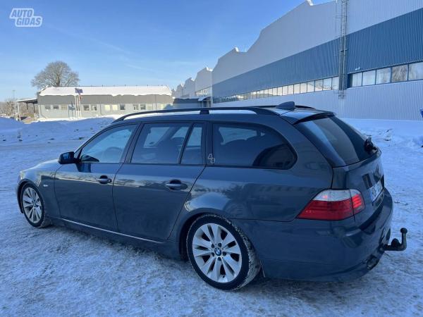 Grey BMW 530 2007 in Alytus, with an engine capacity of 3.00 L and mileage of 298 thousand km for 4650 €, photo 3 on AUTOMOTO.COM.LV