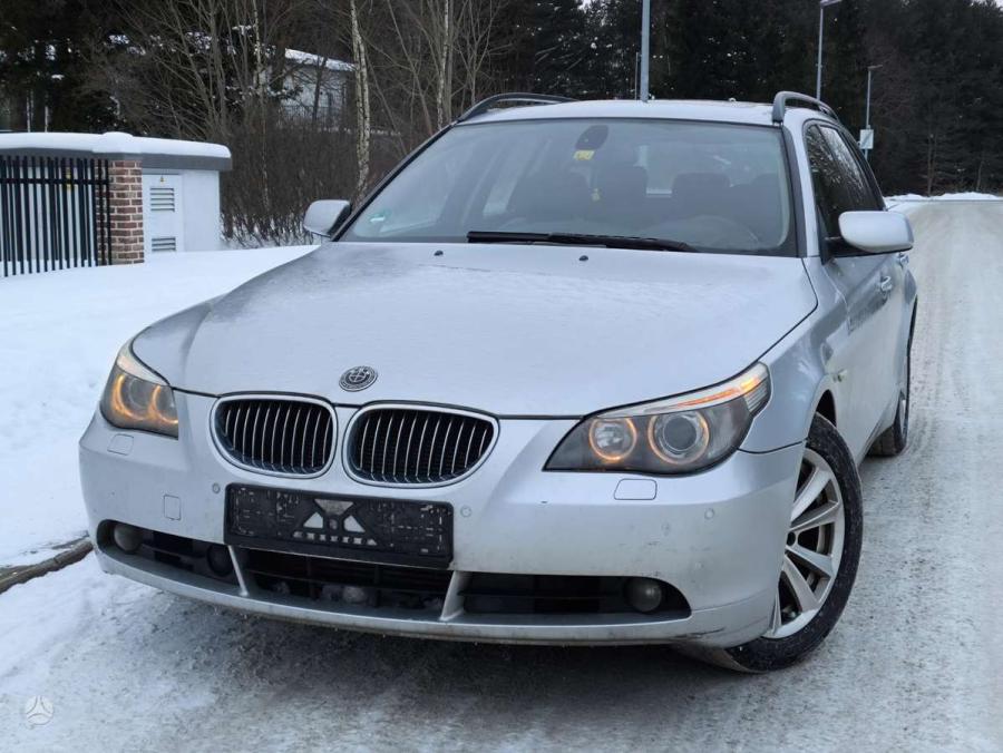 Grey BMW 530 2007 in Tallinn, with an engine capacity of 2.99 L and mileage of 308 thousand km for 3000 €, photo 2 on AUTOMOTO.COM.LV