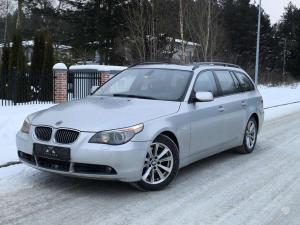 Grey BMW 530 2007 in Tallinn, with an engine capacity of 2.99 L and mileage of 308 thousand km for 3000 €, photo 4 on AUTOMOTO.COM.LV
