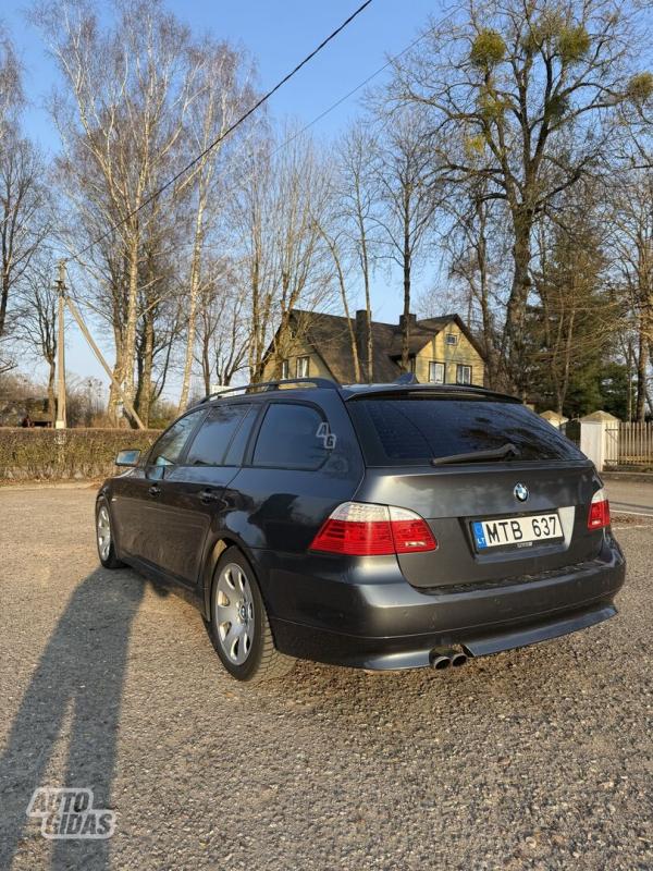 Grey BMW 530 2007 in Prienai, with an engine capacity of 3.00 L and mileage of 417 thousand km for 3599 €, photo 3 on AUTOMOTO.COM.LV