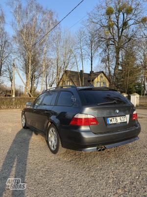 Grey BMW 530 2007 in Prienai, with an engine capacity of 3.00 L and mileage of 417 thousand km for 3599 €, photo 3 on AUTOMOTO.COM.LV