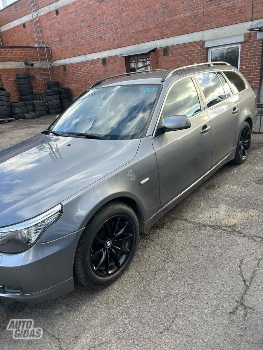 Grey BMW 530 2007 in Vilnius, with an engine capacity of 3.00 L and mileage of 367 thousand km for 1500 €, photo 3 on AUTOMOTO.COM.LV