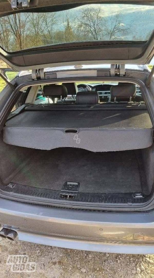 Grey BMW 530 2007 in Kelme, with an engine capacity of 3.00 L and mileage of 410 thousand km for 4650 €, photo 9 on AUTOMOTO.COM.LV