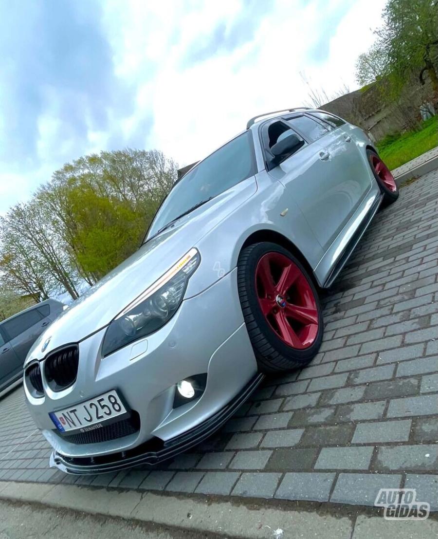 Grey BMW 530 2007 in Skuodas, with an engine capacity of 3.00 L and mileage of 375 thousand km for 7400 €, photo 1 on AUTOMOTO.COM.LV