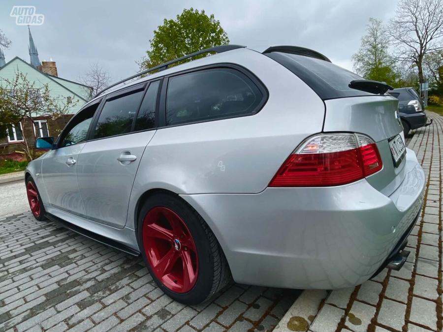 Grey BMW 530 2007 in Skuodas, with an engine capacity of 3.00 L and mileage of 375 thousand km for 7400 €, photo 4 on AUTOMOTO.COM.LV