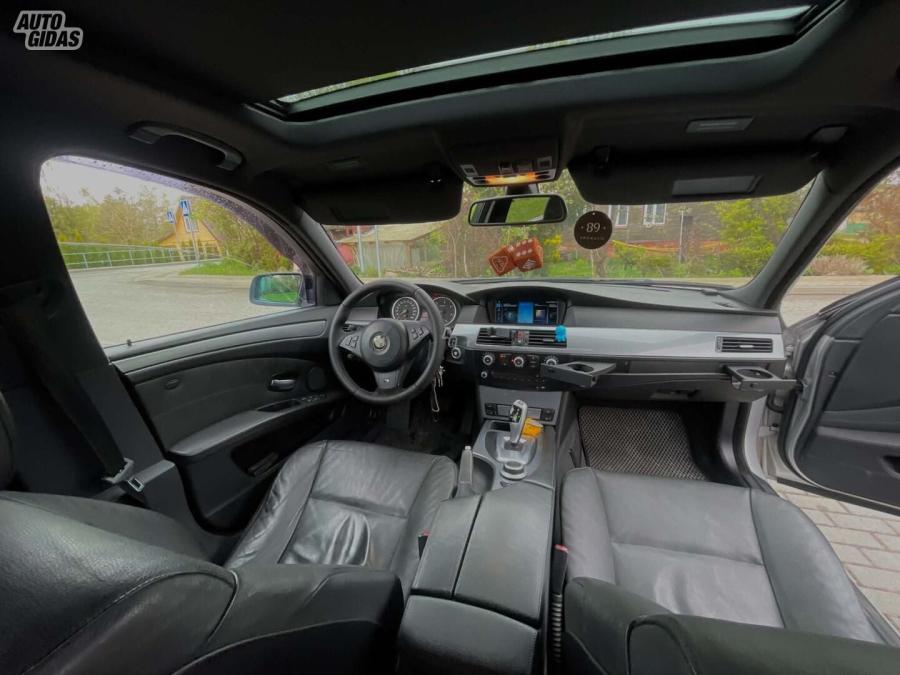 Grey BMW 530 2007 in Skuodas, with an engine capacity of 3.00 L and mileage of 375 thousand km for 7400 €, photo 7 on AUTOMOTO.COM.LV