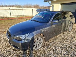 Grey BMW 530 2007 in Riga, with an engine capacity of 3.00 L and mileage of 434 thousand km for 6500 €, photo  on AUTOMOTO.COM.LV