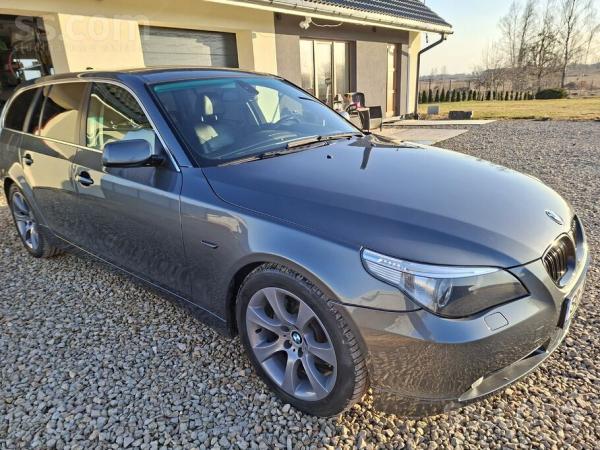 Pelēks BMW 530 2007 Rīga, ar dzinēja tilpumu 3.00 L un nobraukumu 434 tūkst. km par 6500 €, foto 3 vietnē AUTOMOTO.COM.LV