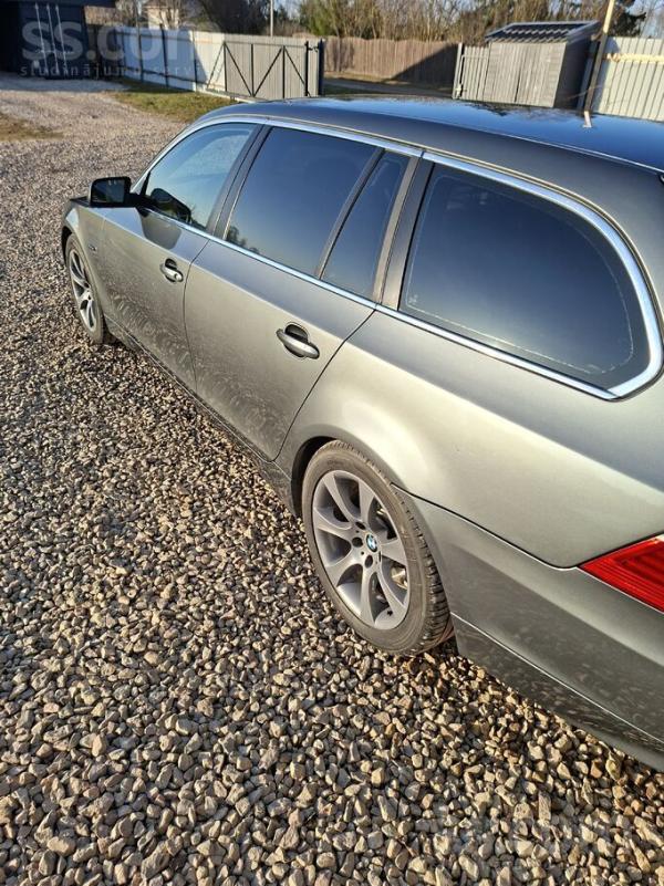 Pelēks BMW 530 2007 Rīga, ar dzinēja tilpumu 3.00 L un nobraukumu 434 tūkst. km par 6500 €, foto 4 vietnē AUTOMOTO.COM.LV