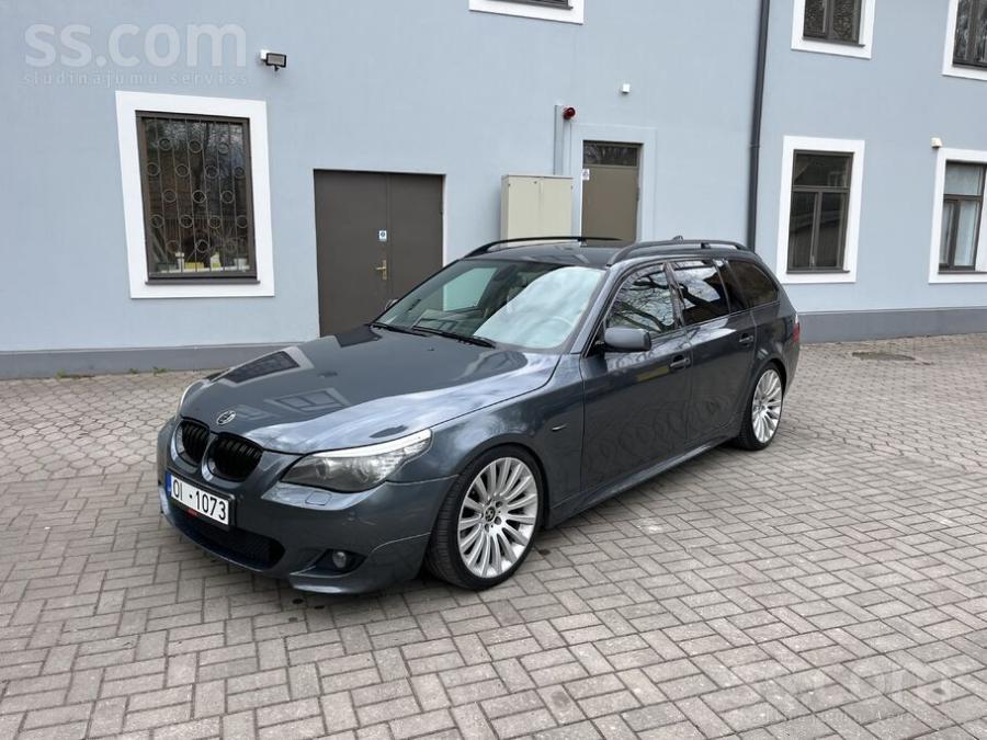 Pelēks BMW 530 2007 Rīga, ar dzinēja tilpumu 3.00 L un nobraukumu 368 tūkst. km par 5900 €, foto 1 vietnē AUTOMOTO.COM.LV