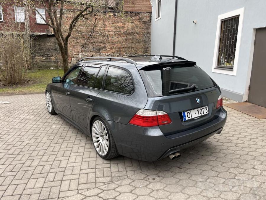 Pelēks BMW 530 2007 Rīga, ar dzinēja tilpumu 3.00 L un nobraukumu 368 tūkst. km par 5900 €, foto 3 vietnē AUTOMOTO.COM.LV