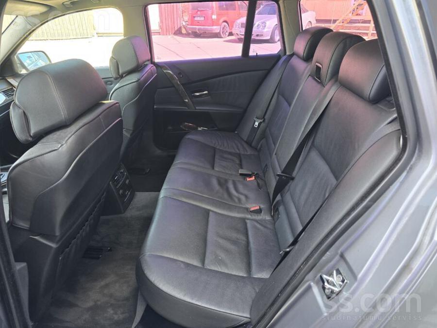 Pelēks BMW 530 2007 Ventspils, ar dzinēja tilpumu 3.00 L un nobraukumu 412 tūkst. km par 3500 €, foto 9 vietnē AUTOMOTO.COM.LV
