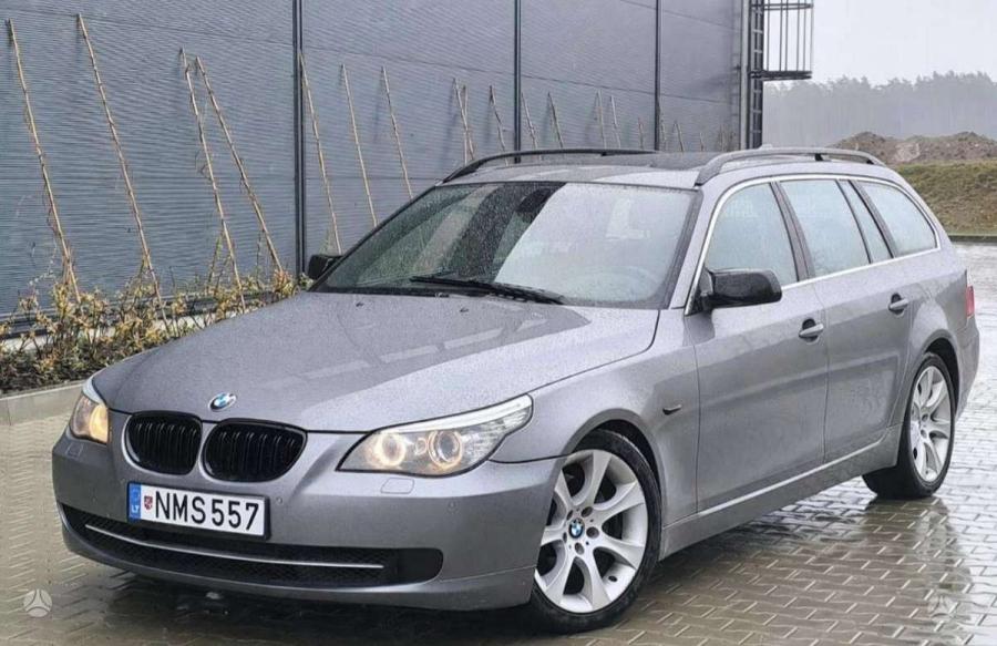 Grey BMW 530 2007 in Vilnius, with an engine capacity of 2.99 L and mileage of 345 thousand km for 4000 €, photo 1 on AUTOMOTO.COM.LV