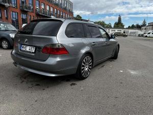 Grey BMW 530 2007 in Klaipeda, with an engine capacity of 3.00 L and mileage of 453 thousand km for 4850 €, photo 6 on AUTOMOTO.COM.LV
