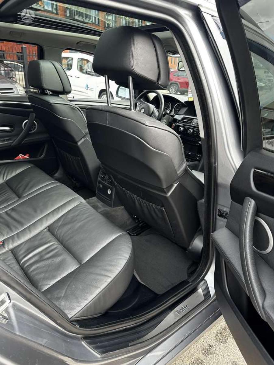 Grey BMW 530 2007 in Klaipeda, with an engine capacity of 3.00 L and mileage of 453 thousand km for 4850 €, photo 12 on AUTOMOTO.COM.LV