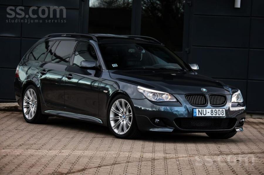 Pelēks BMW 530 2007 Jelgava, ar dzinēja tilpumu 3.00 L un nobraukumu 290 tūkst. km par 8700 €, foto 4 vietnē AUTOMOTO.COM.LV