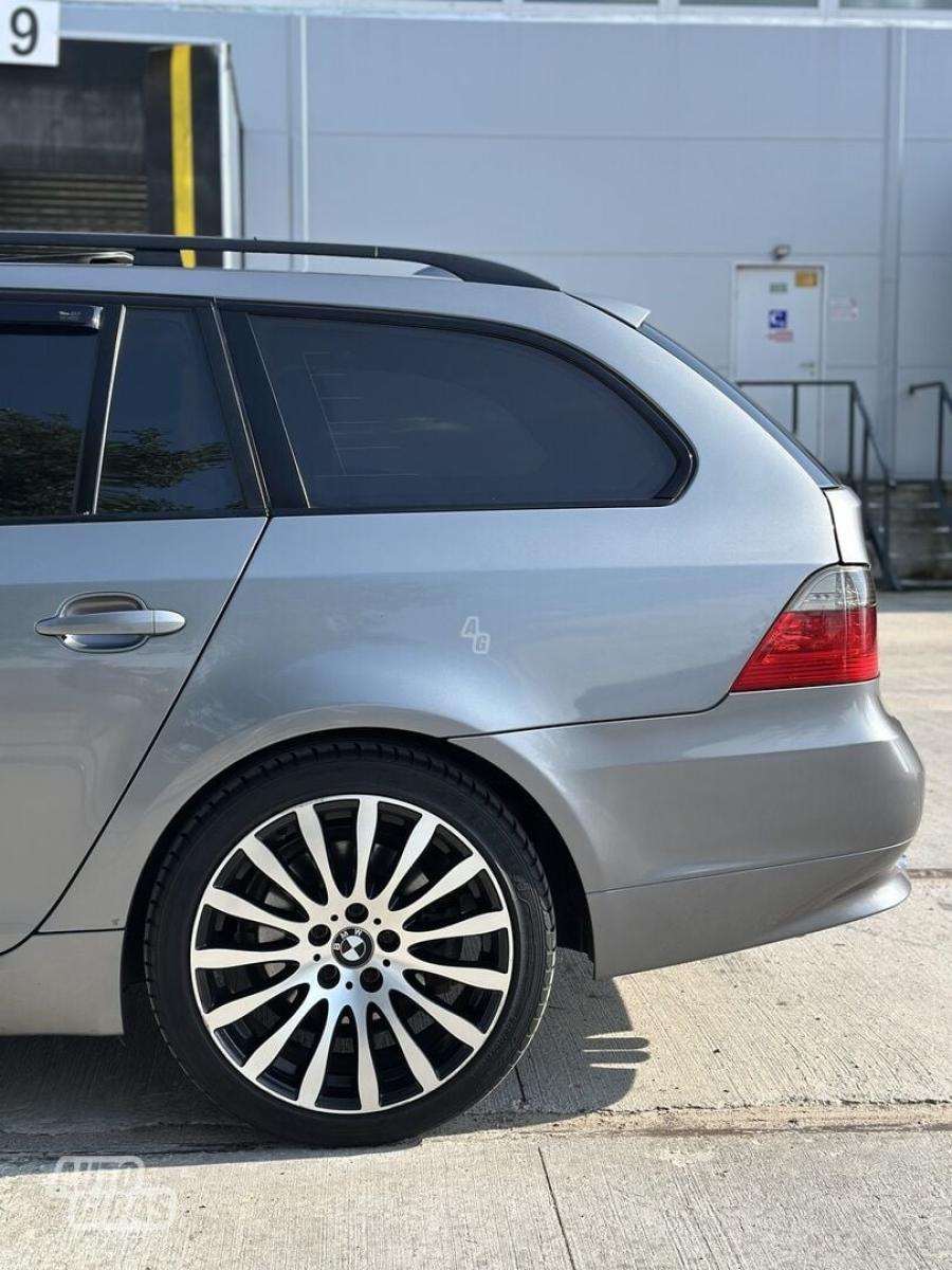 Pelēks BMW 530 2007 Alīta, ar dzinēja tilpumu 3.00 L un nobraukumu 450 tūkst. km par 4900 €, foto 16 vietnē AUTOMOTO.COM.LV